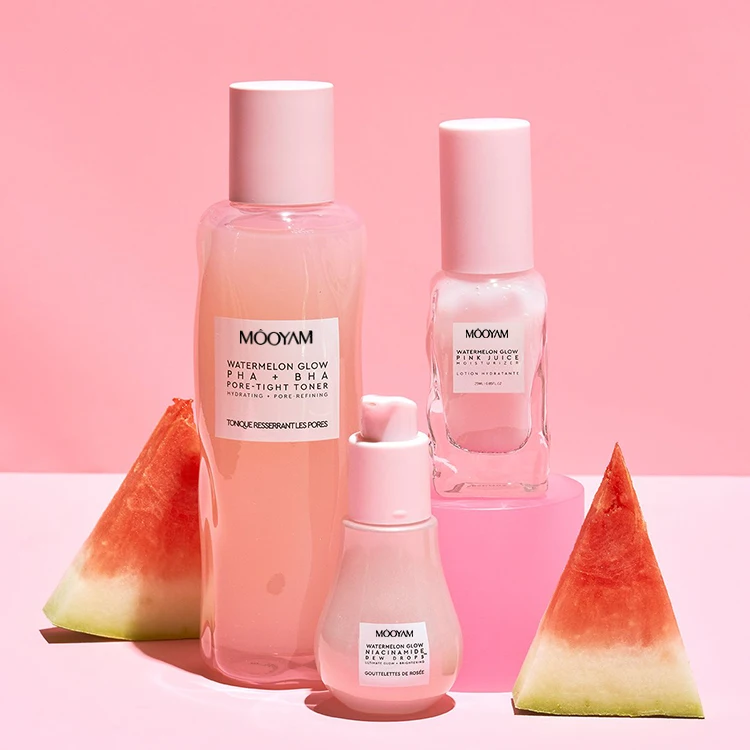 Skin Care Watermelon Glow Pore-tight Toner Niacinamide Pink Moisturizer ...