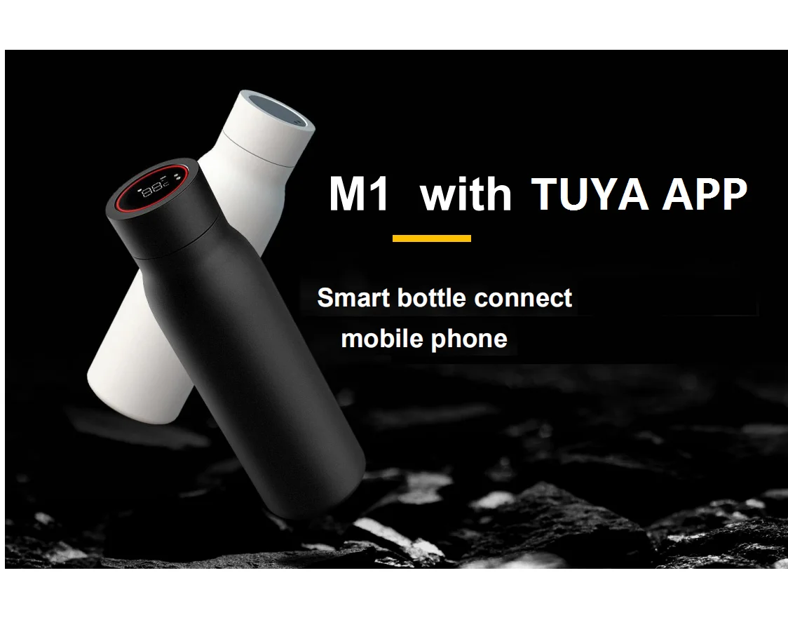 TUYA APP Smart Water Bottle - Track Water Data & Stay Hydrated