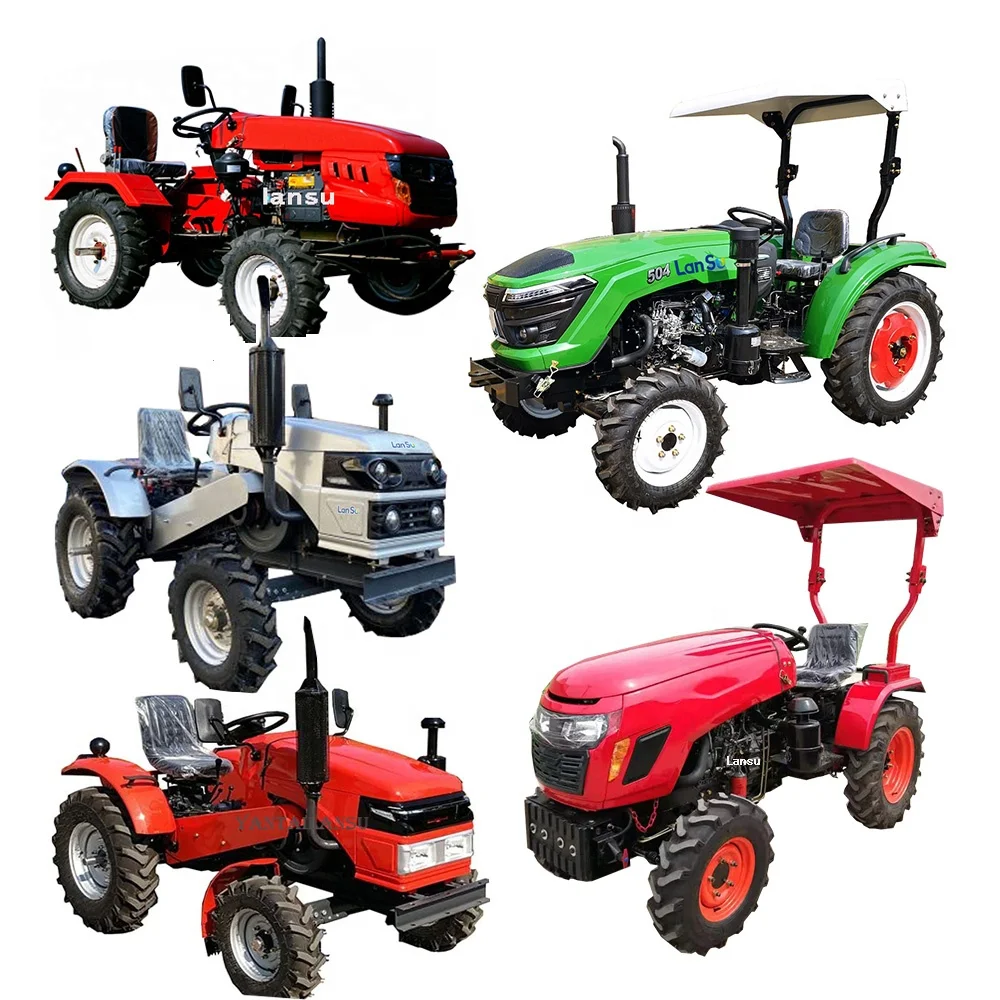 4x4 Petrol Mini Tractors - High Productivity for Farms