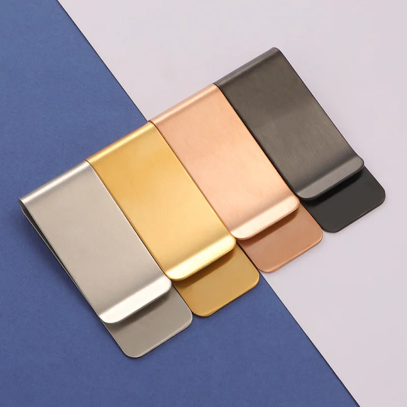 Alibaba.com: Stainless Steel Cash Clip Holder, Black Metal Money Clip ...