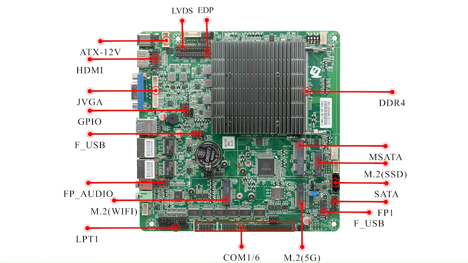 Itx-b641_j126l J6412 Oem Motherboards Ddr4 Wholesale Computer Parts All ...