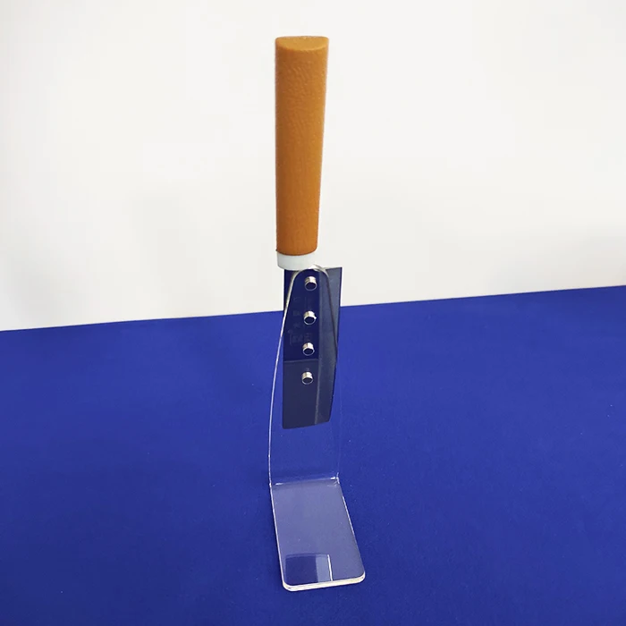 Magnetic Clear Acrylic Knife Holder - Perfect Display Stand