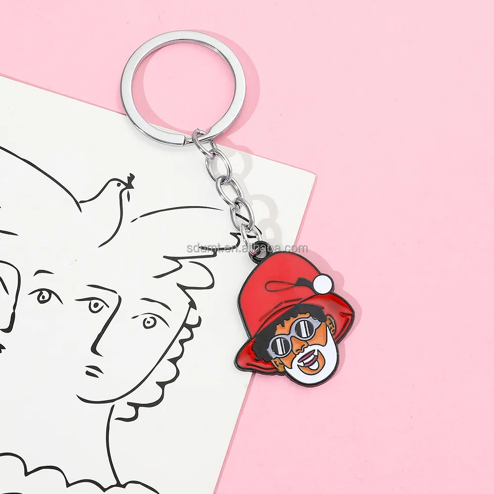 Bad Rabbit Keychain Souvenir Pendant Bad Rabbit Bag Key Chain Ornament ...