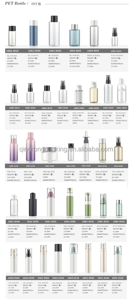 Custom Luxury Empty PET Plastic Body Hair Sunscreen Mist Bottle Makeup ...