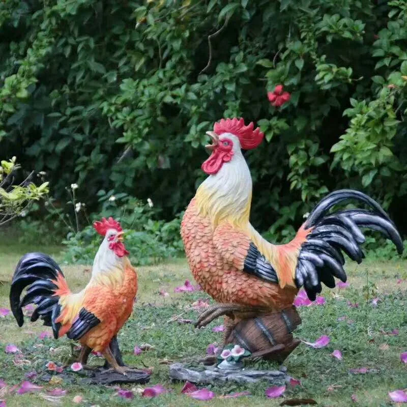 Concrete Casting Animal Statue Mold - Durable Garden Ornaments Molds ...