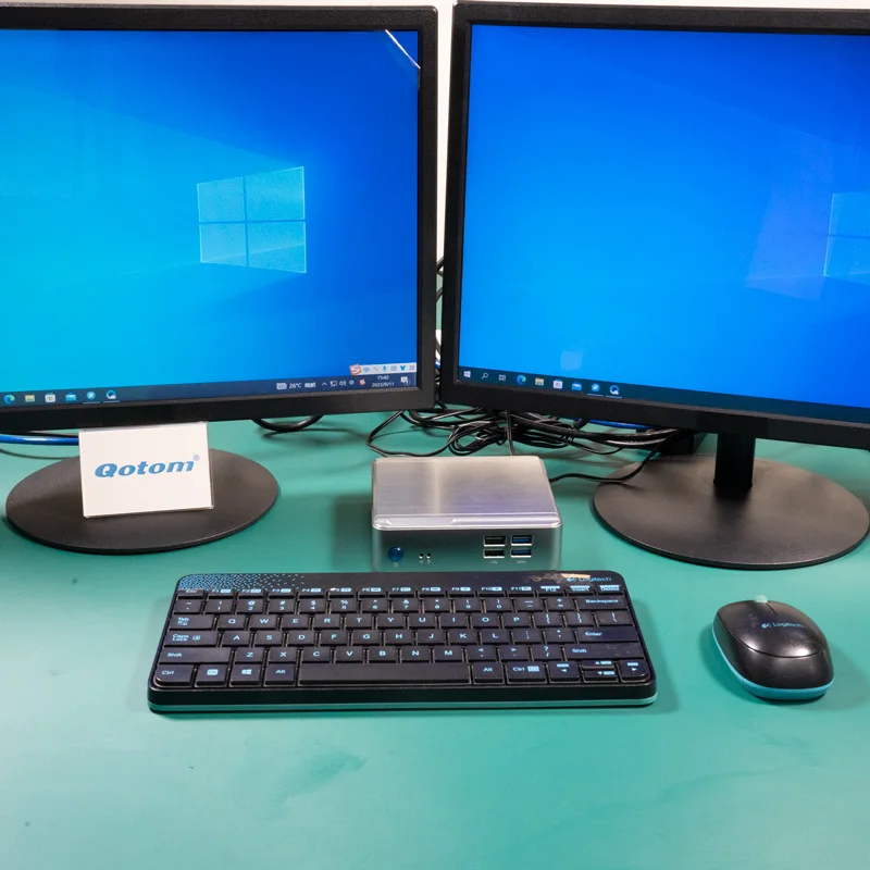 Micro Desktop Computer 3865U - Mini PC with Dual HD Video Output