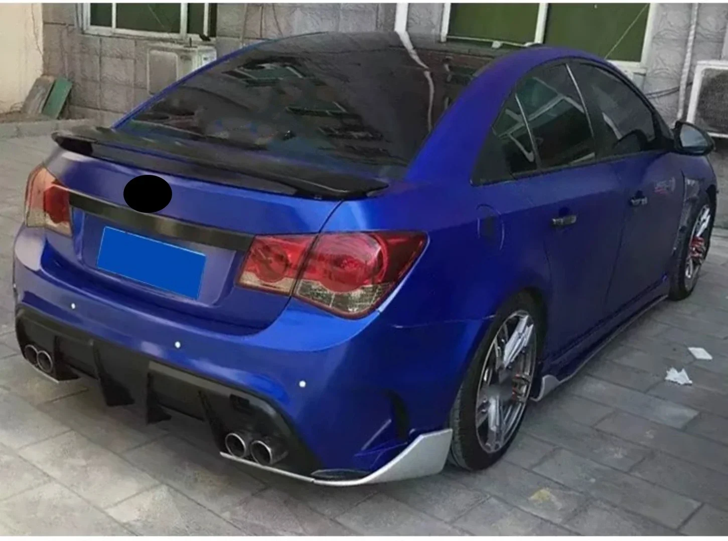 Body Kit Front Rear Bumper Side Skirt For Chevrolet Cruze 2009 2010 ...