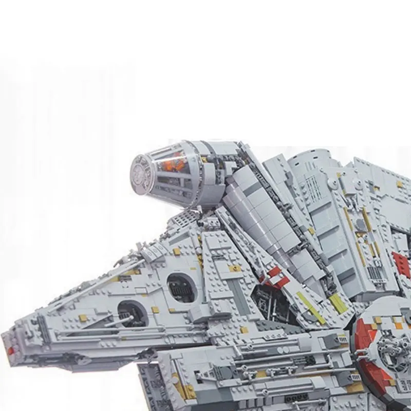 8445pcs Star Plan Spaceship Ultimate Max Millenniums Falcon Ucs ...