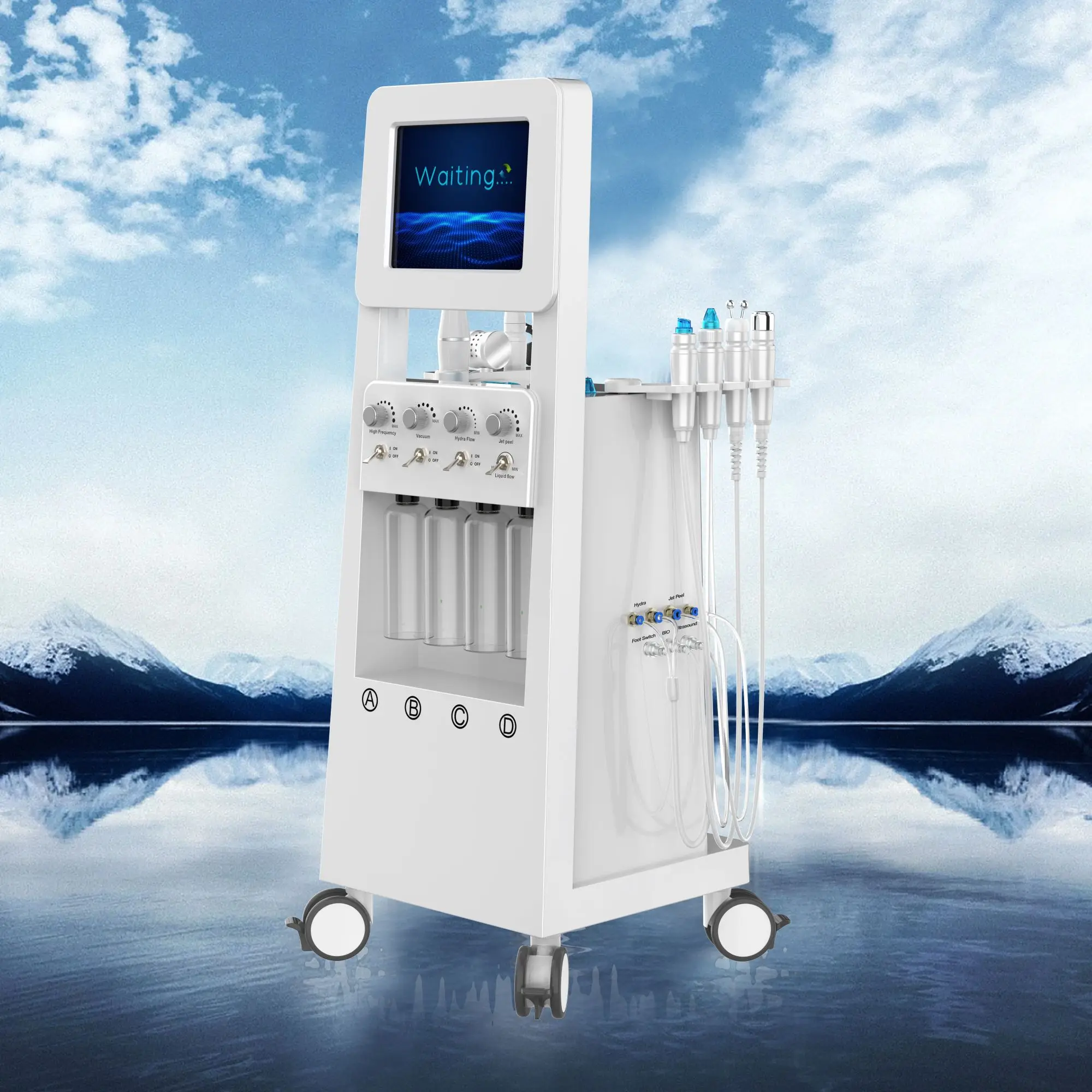 2024 Newest generation professional hydra oxygen jet peel facial ...