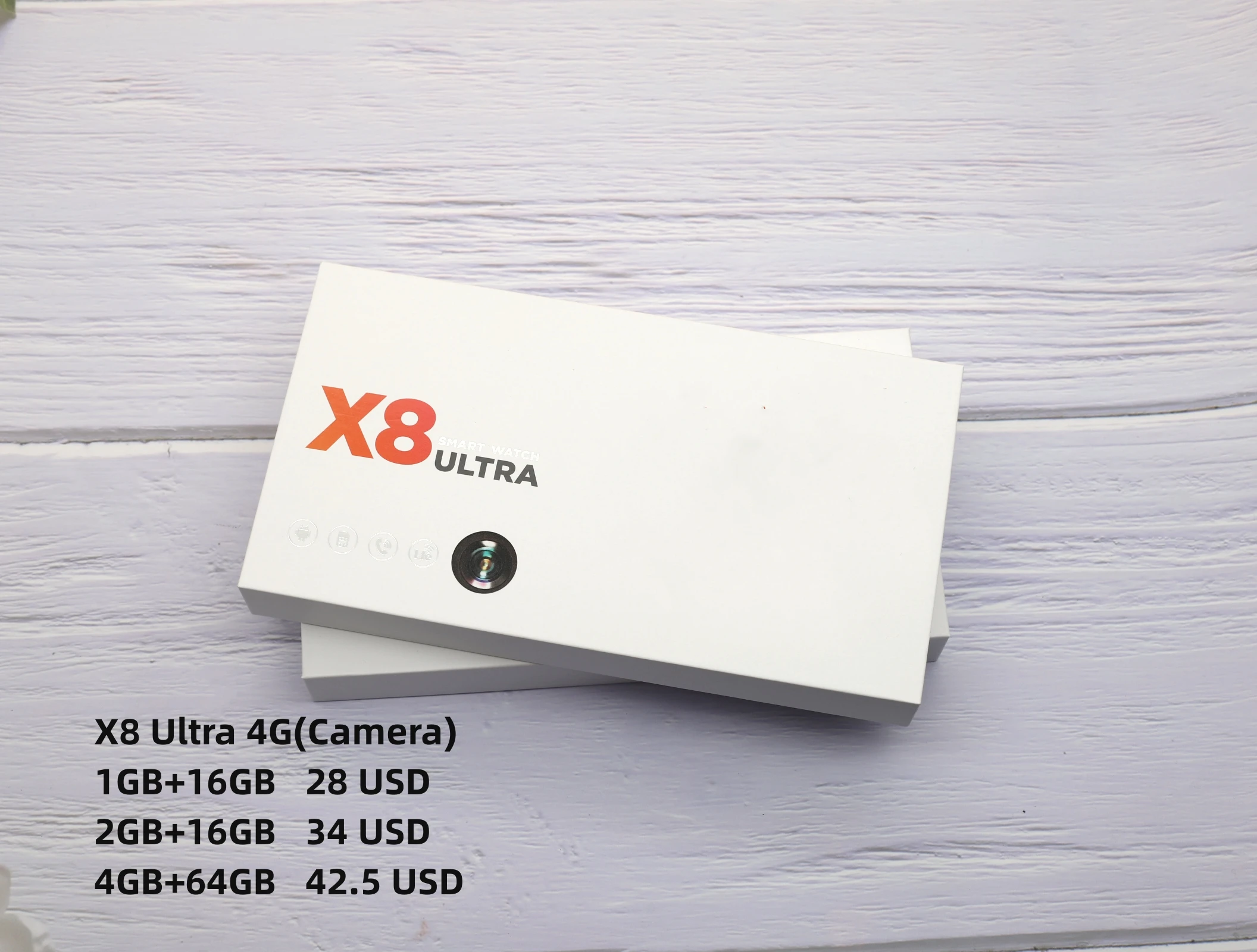 4g Series 8 9 S9 S8 Ultra X8 Dw88 Dw89 Wifi Gps Camera Con Tarjeta Sim With Card Call S8 Ultra ...