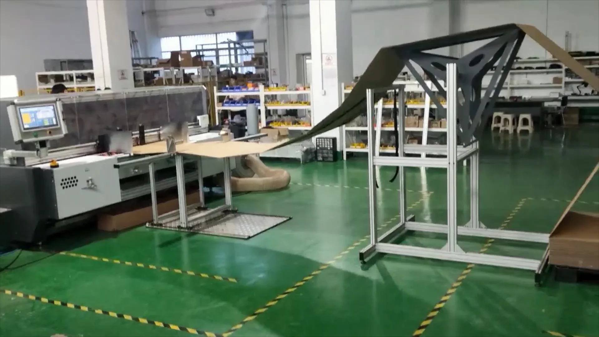 2022 Latest Design 6 Fanfold Feeders Fully Auto Cnc Corrugated ...