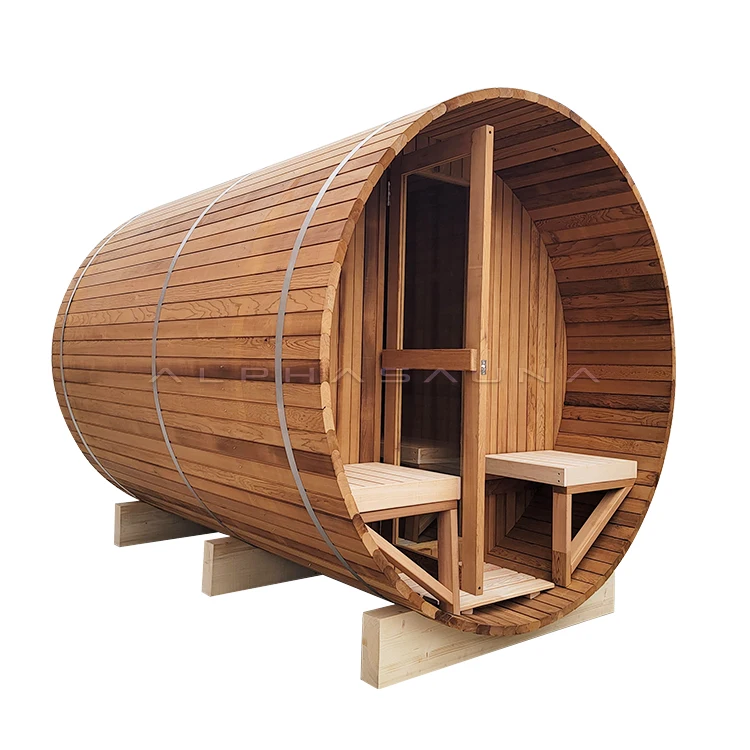 Traditional Panoramic Outdoor Steam Barrel Sauna Customize| Alibaba.com