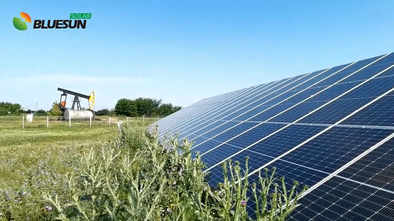 Bluesun Solar Paneles Solares Costos 540w 590w Bifacial Solar Panel Eu ...