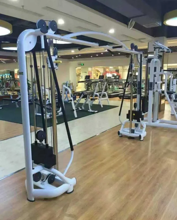 Professional Steel Cable Jungle Cross-Over Gym Machine Multifunction ...