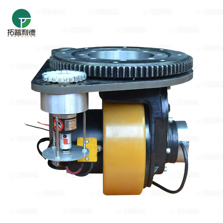 Heavy Duty Motorized 1.5kw 24v 250mm AGV Differential Drive Wheel for ...