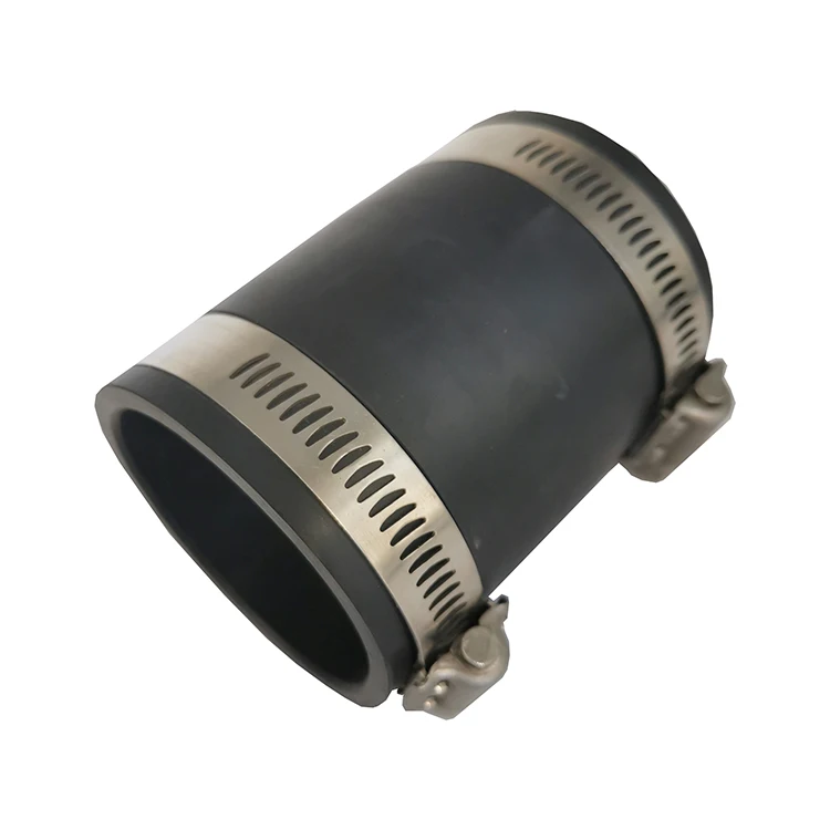 Flexible Couplings Rubber Pipe Joint for Plastic Pipes