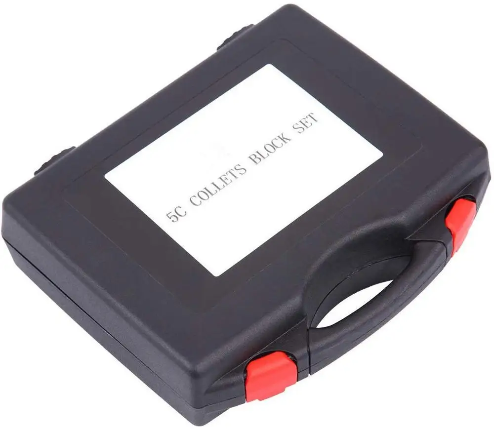 5c-cb Collet Block Set Four-sided & Six-sided Hardened Precision Ground ...