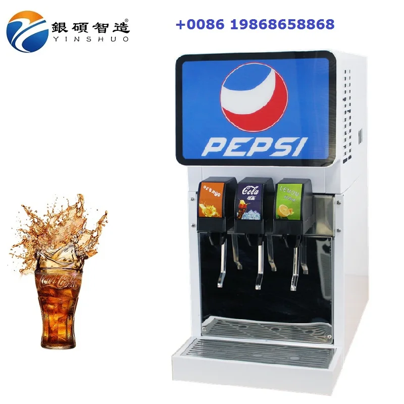 Pepsi Cola Post Mix Beverage Dispenser for Convenience Shops