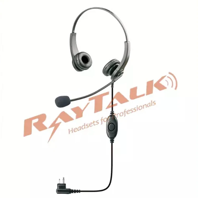 Rj45 Or Rj11 Connector Two Way Radios Headset Call Center Headset With ...