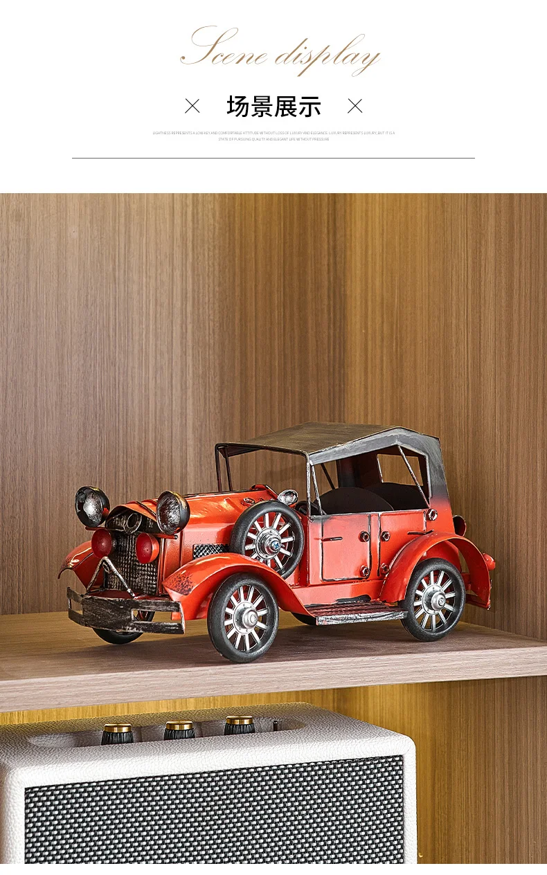 Wholesale Mini Iron Craft Vintage Iron Car Model Handmade Mini Metal ...