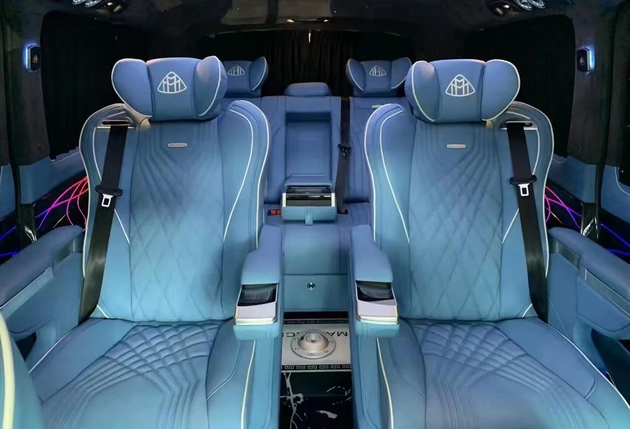 Swivel Van Seats For Vip Lounge Van Transformation Premium Modified Car ...