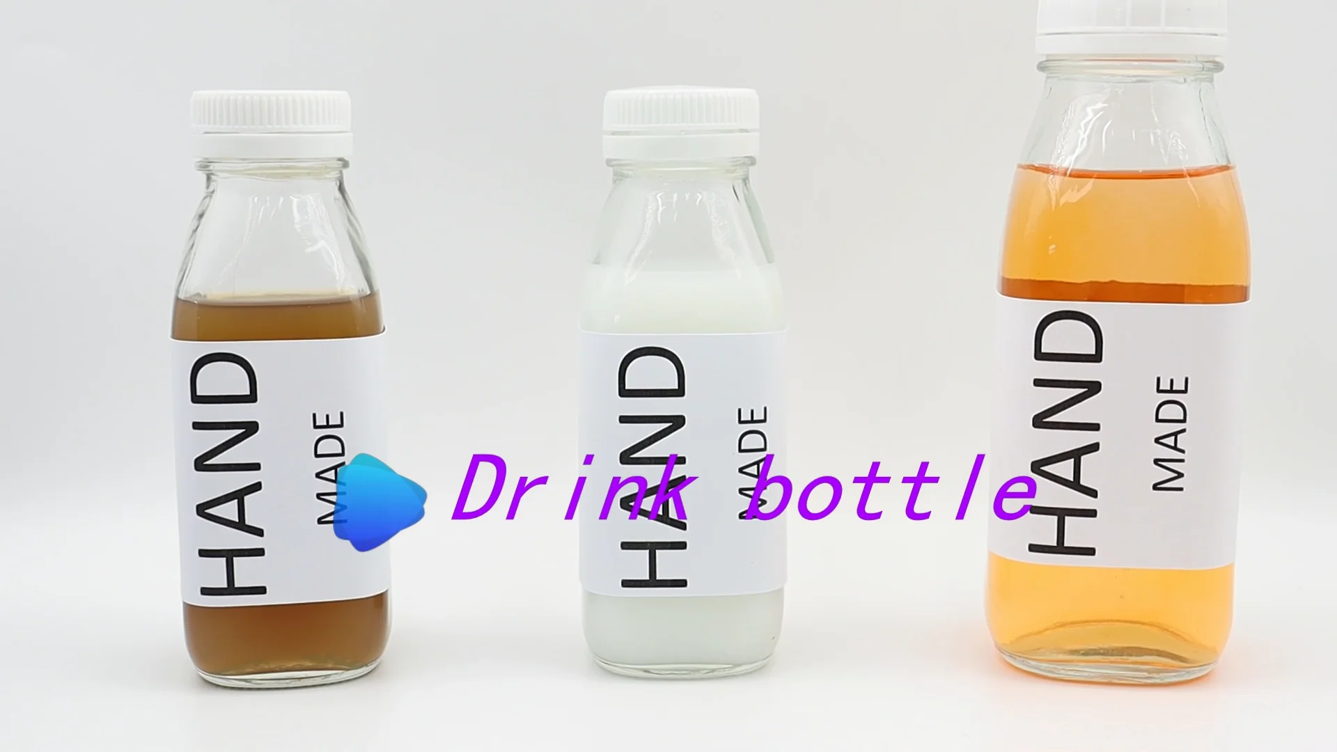 Hotsale Cold Pressed Juice Bottle 330ml 500ml Clear Square Glass Bottles For Milk With ...