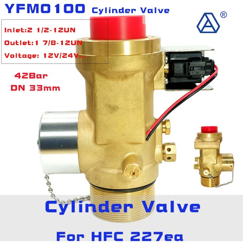 FM200 Fire Extinguishing Cylinder Valves - Reliable & Durable