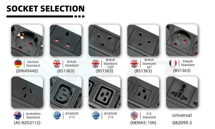 IDC Network Server Rack Cabinet - Smart IP Remote Monitor PDU