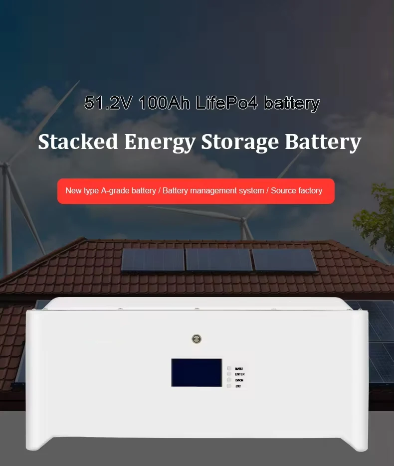 High Quality Stackable Lifepo4 Lithium Battery 51.2v 5kwh 10kwh 20kwh ...