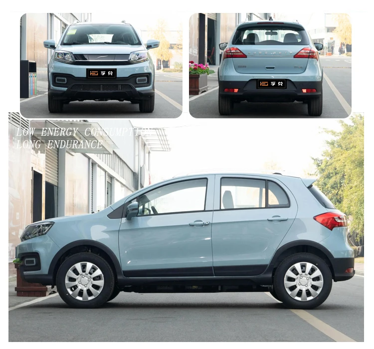 New Electric Use Car Mini Ev Yundu Pai-1 351km Auto Adult Vehicle Yundu Medium Large Pure ...