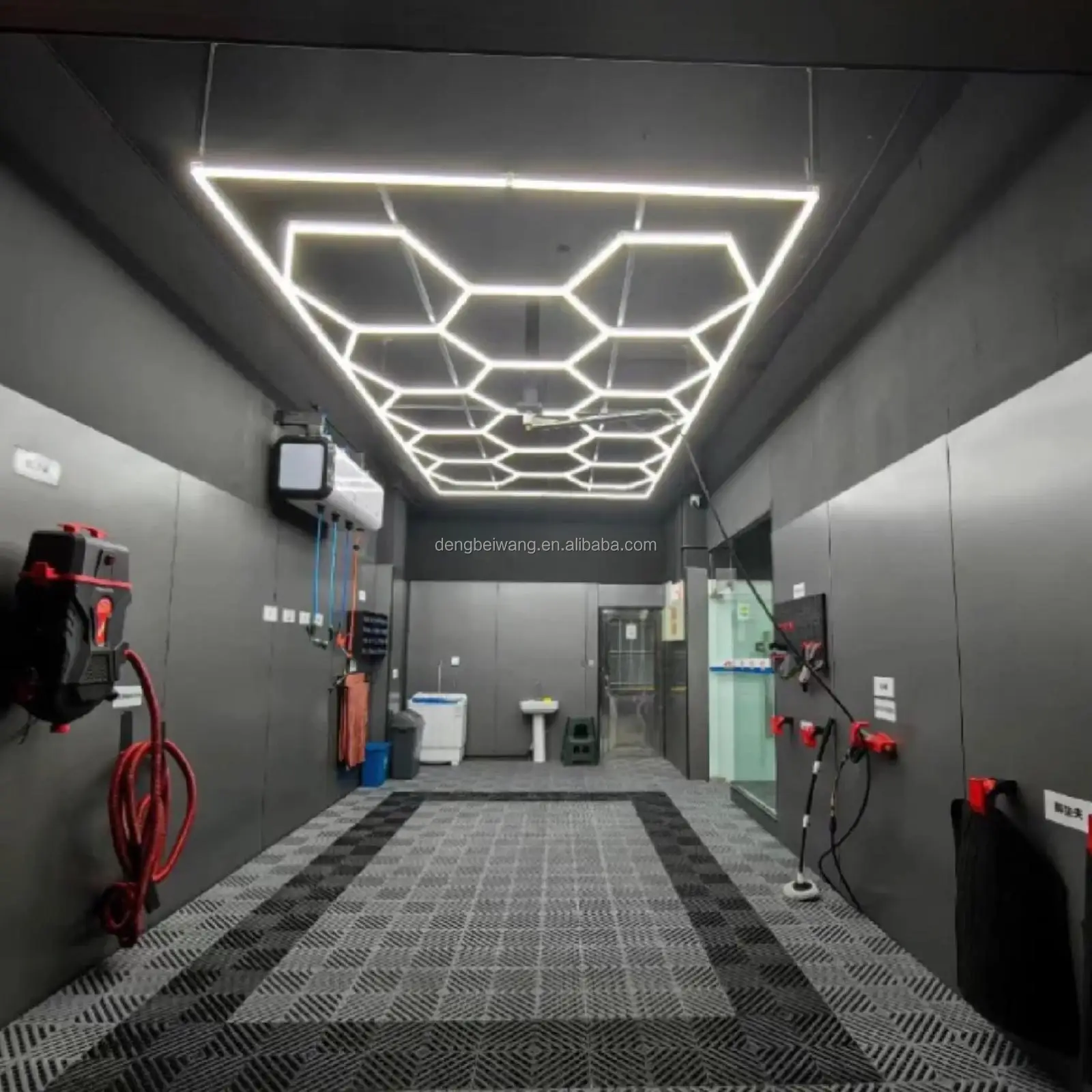 5-Grid Stage Hexagonal Smart Led Panels Rgb Hexagon Ceiling Light Hex ...