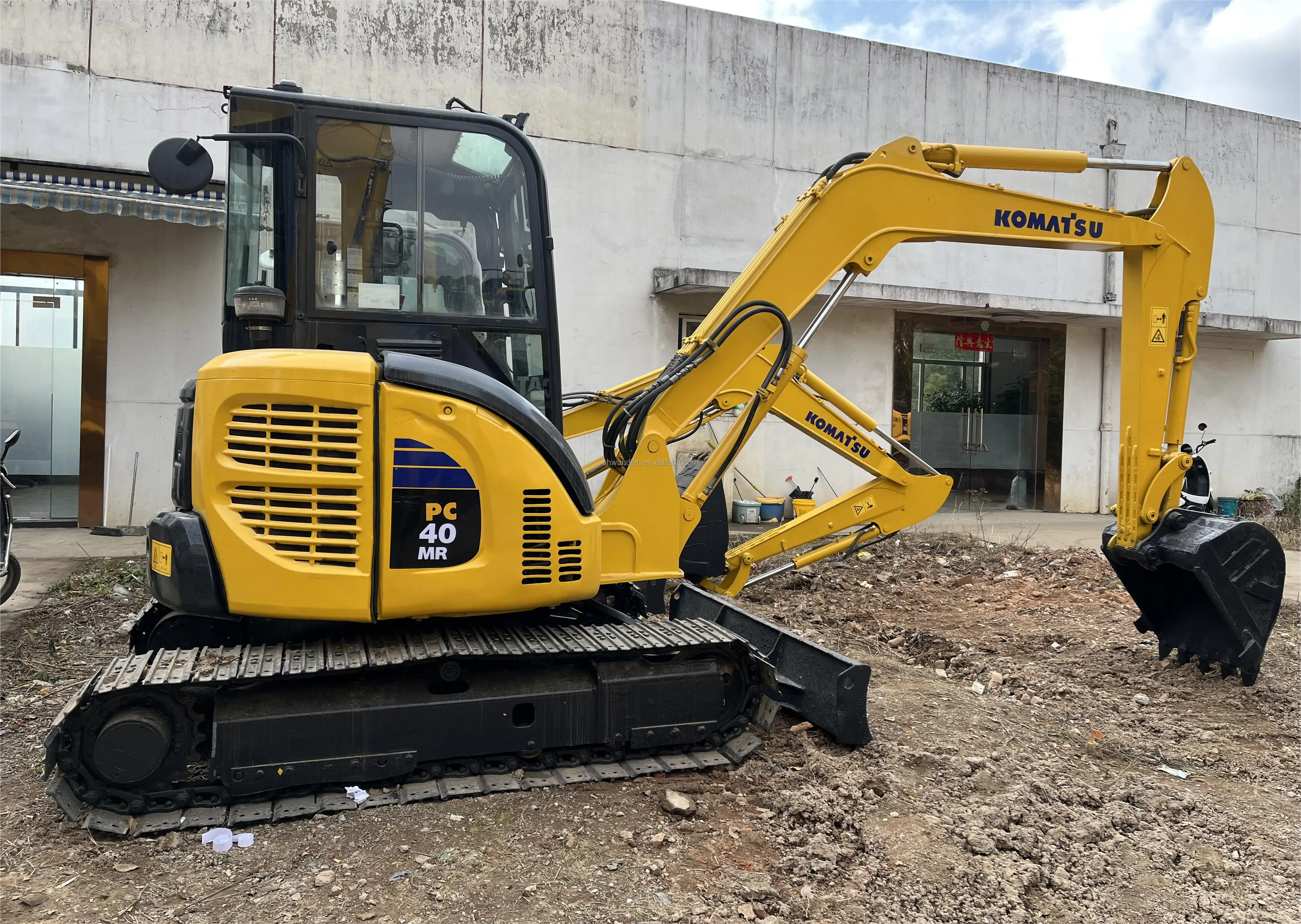 Japan Used Mini Komatsu Pc40mr Excavators 4 Tons Small Machine Used ...