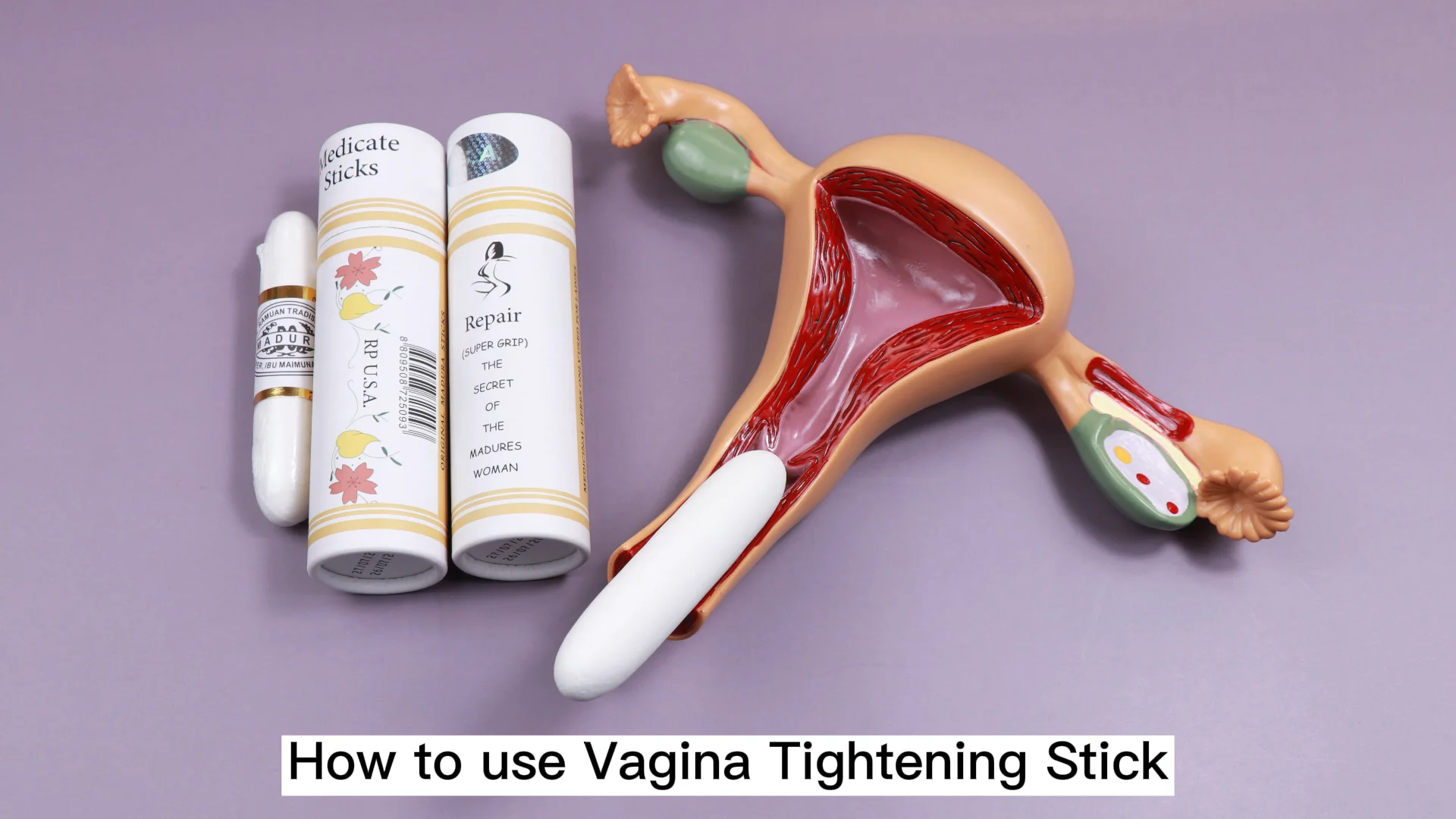 Chinese Herbal Vaginal Tightening Wand Madura Stick Vaginal Tightening ...