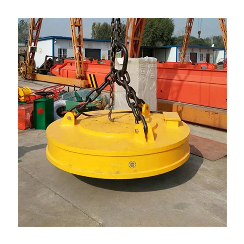 Cast Ingot Handling Lifting Crane Scrap Metal Lifting Electromagnet ...