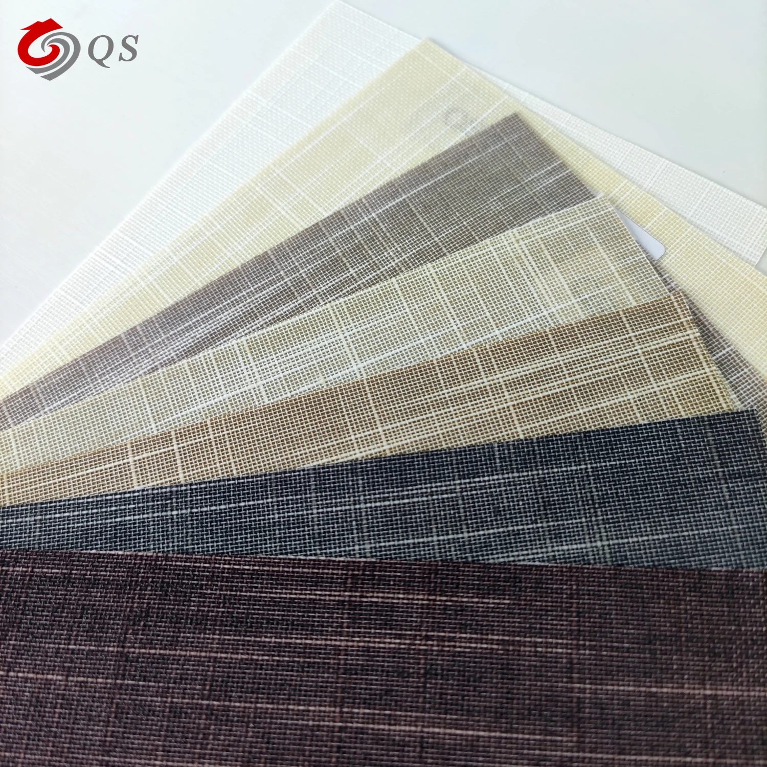 Qs951 Transparent 89mm 127mm Vertical Blinds Curtains For High Window Wholesale Polyester Roller ...