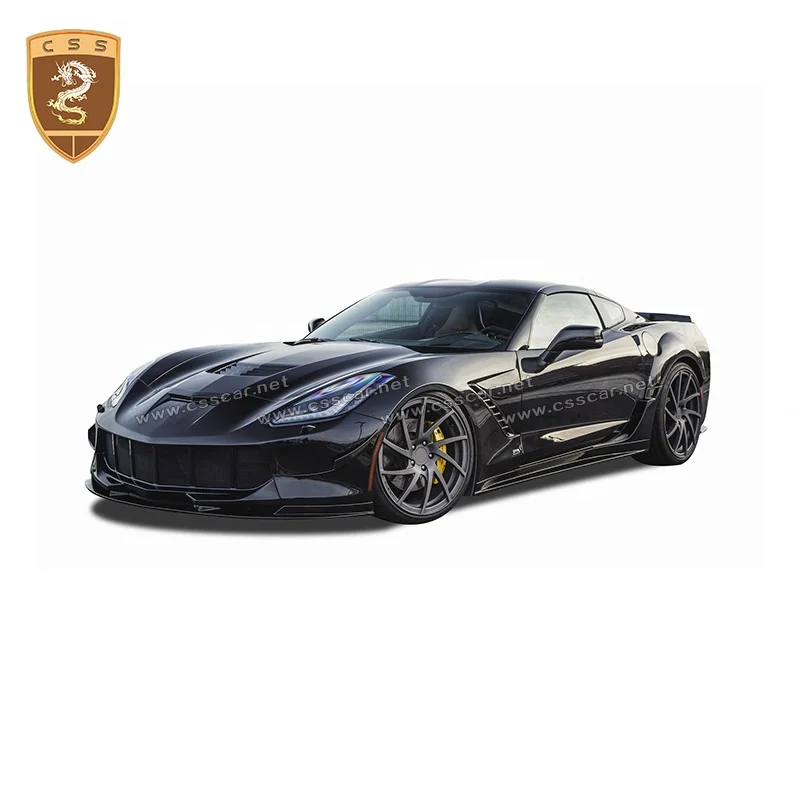 Pd Style Wide Bodykit For Chevrolet Corvette C7 Body Kit Front Bumper ...