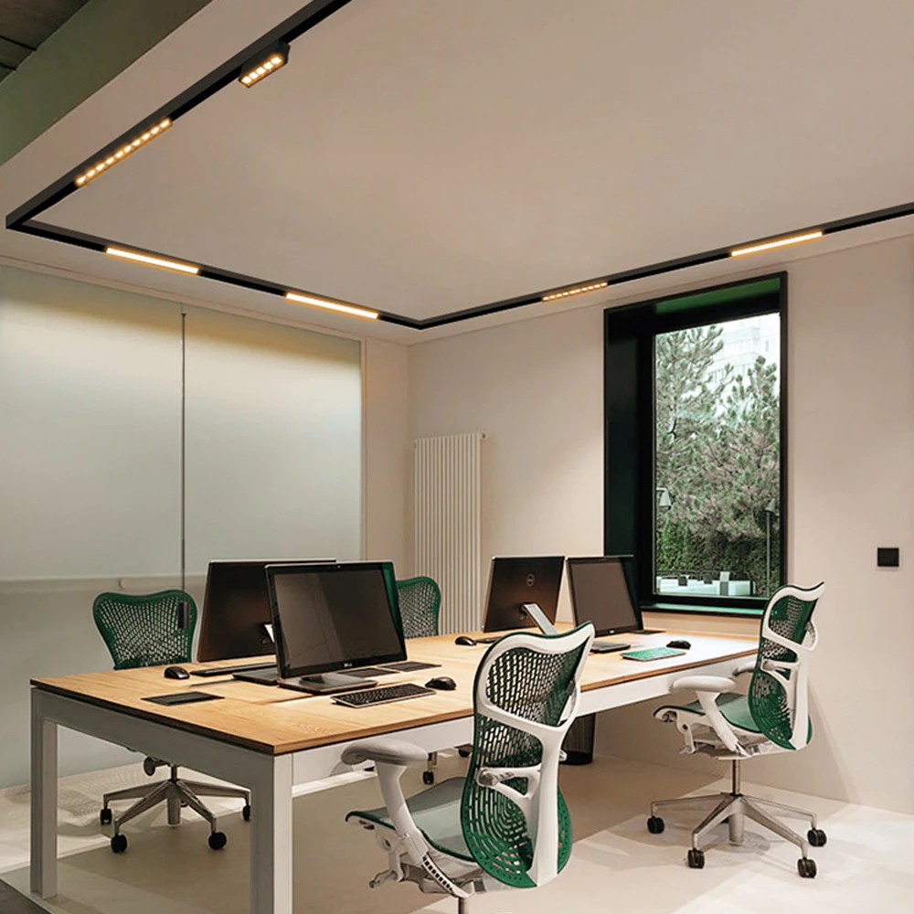 New Design Magnetic Track Light 220v Surface Recessed Pendant Led Spot ...