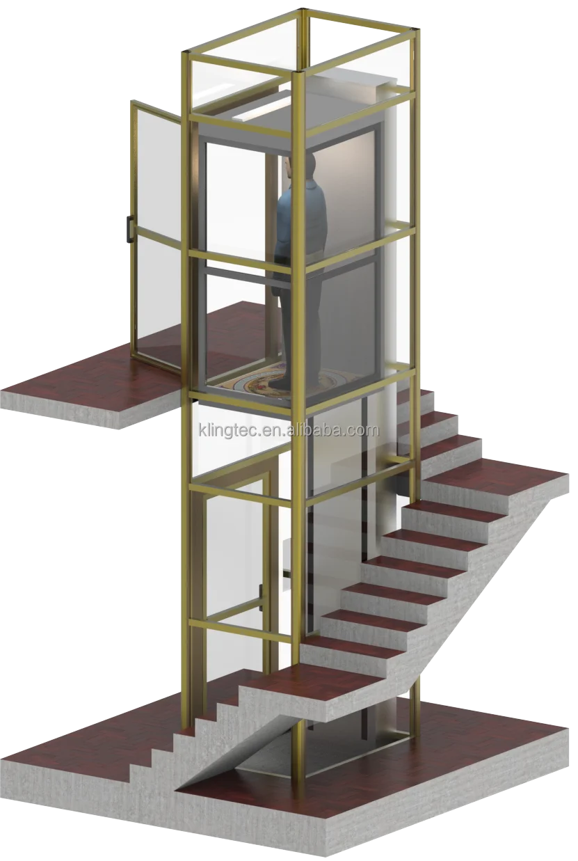 Residential Lift Indoor Passenger Elevators Mini Home Lift Elevator ...