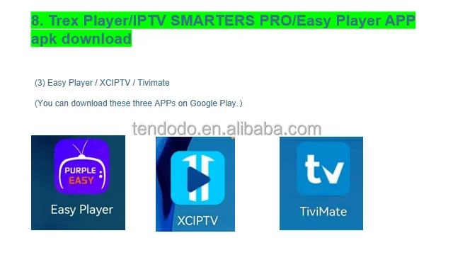 Trex Internet Protocol Television M3u Android Television Box Fire Television Stick Stable Server ...