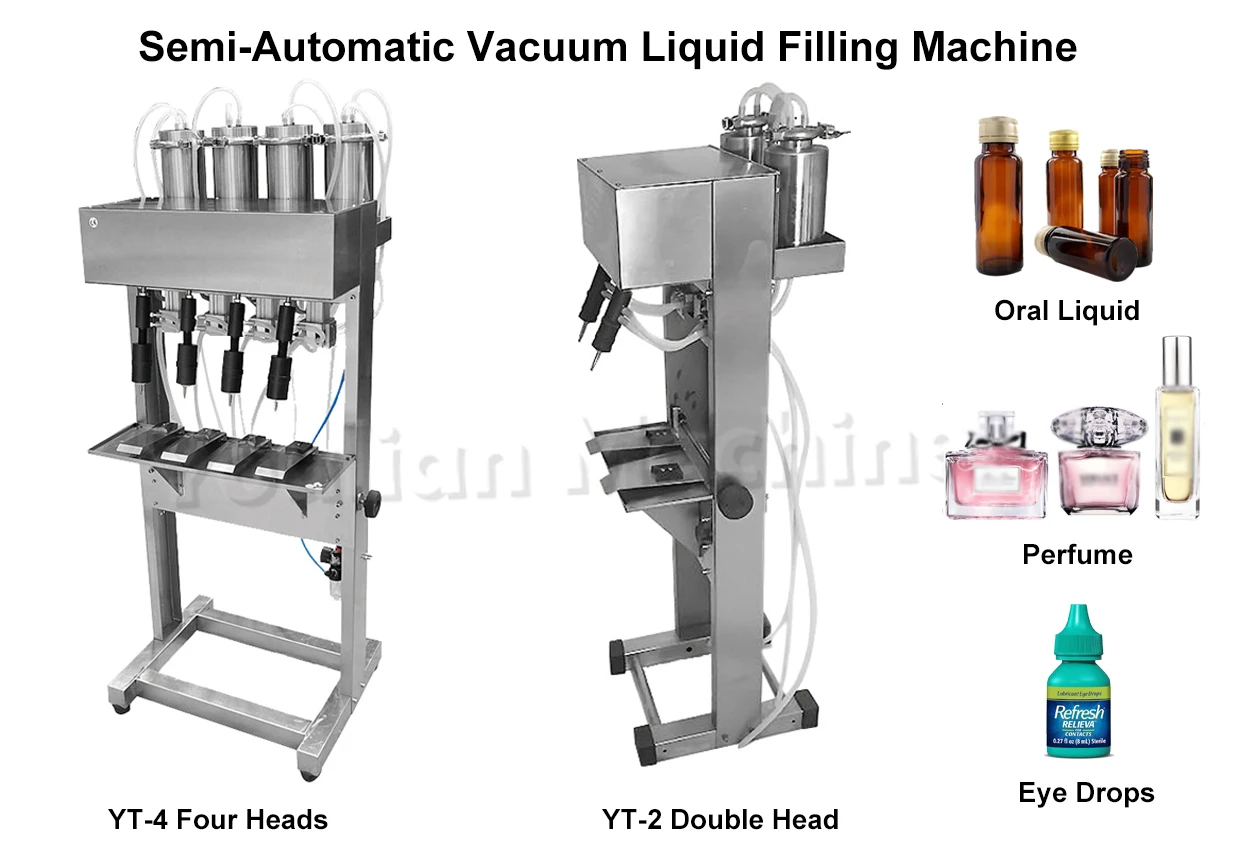 YT-2 Manual Double Head Perfume Filler - Semi-automatic