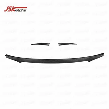 Pt Style Carbon Fiber Middle Spoiler For 2016-2019 Maserati Levante ...