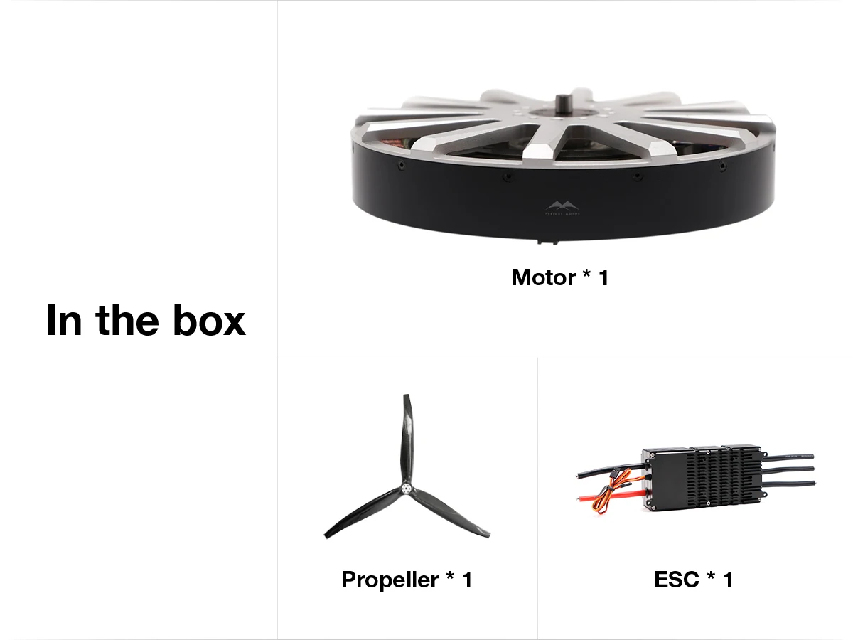 98KG Thrust Propulsion System for Heavy Lift Drone Aircraft