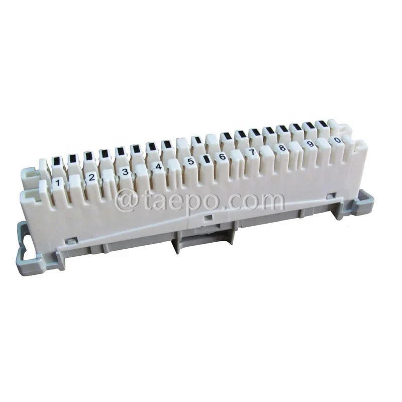 10 Pairs Krone Module Disconnection Krone Strip LSA Module LSA Strip ...