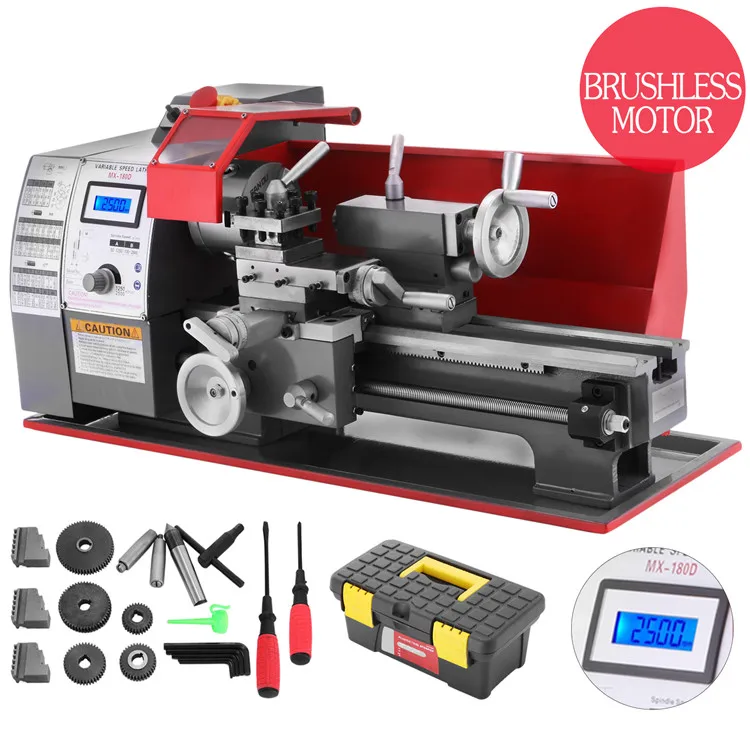 DIY Variable Speed Table Horizontal Lathe Machine Benchtop