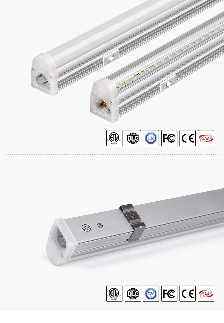 Male-female Design Ceiling Mounted Integrated T5 Led Tube Light With On ...