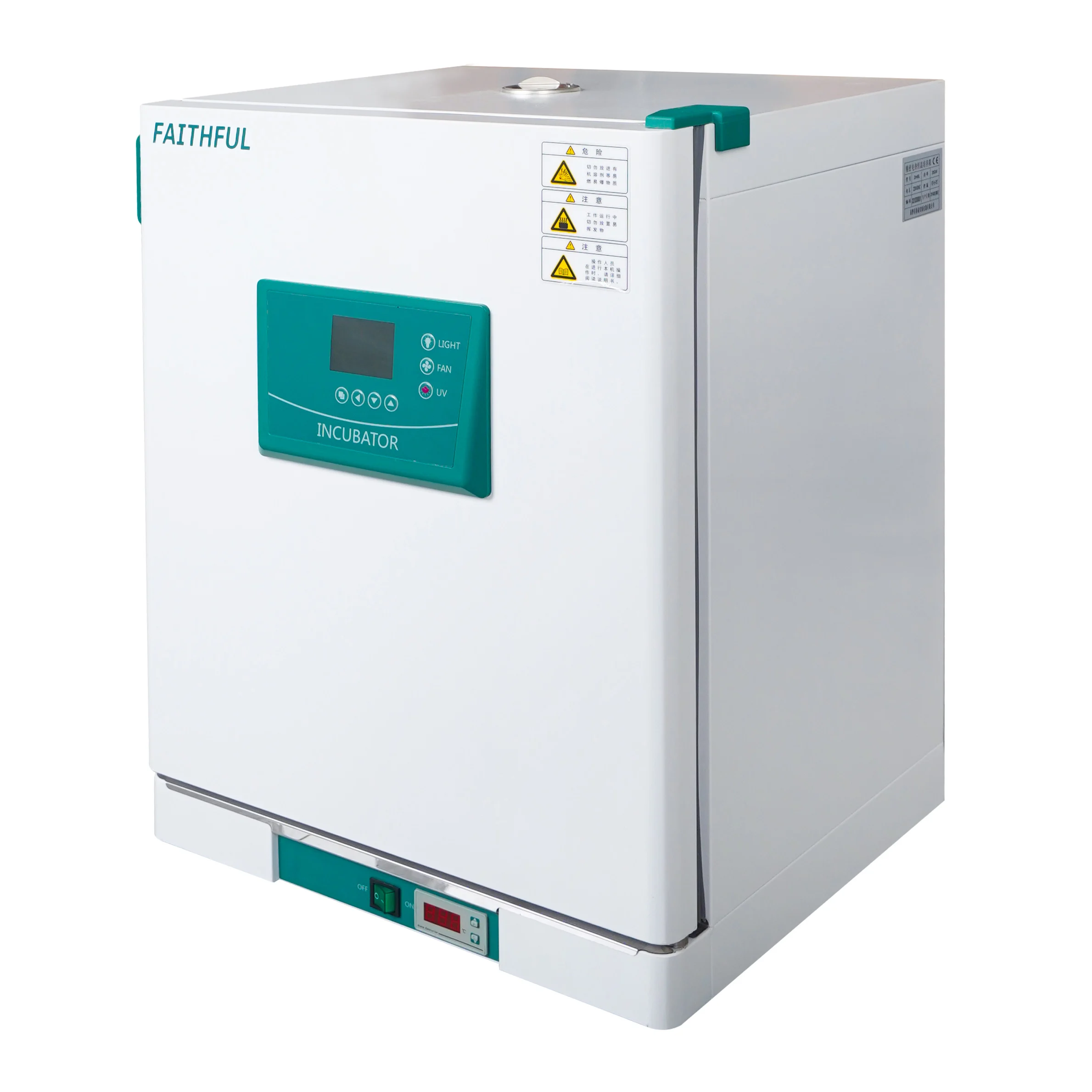 DH125L Stainless Steel Laboratory Incubator with LCD Display