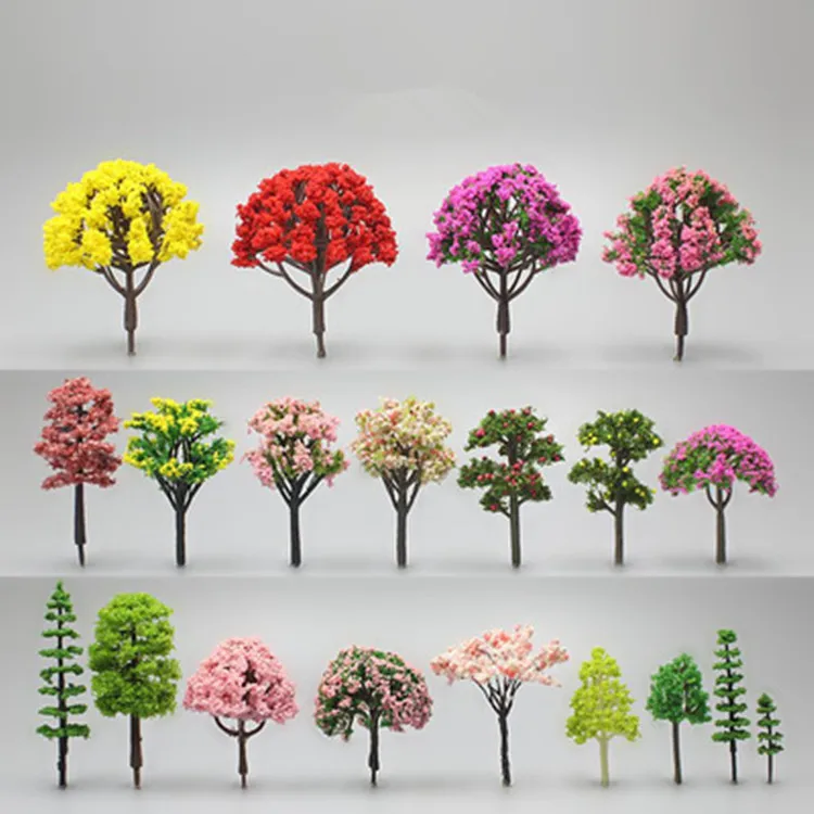Miniature Landscape Trees for Dollhouse and DIY Crafts