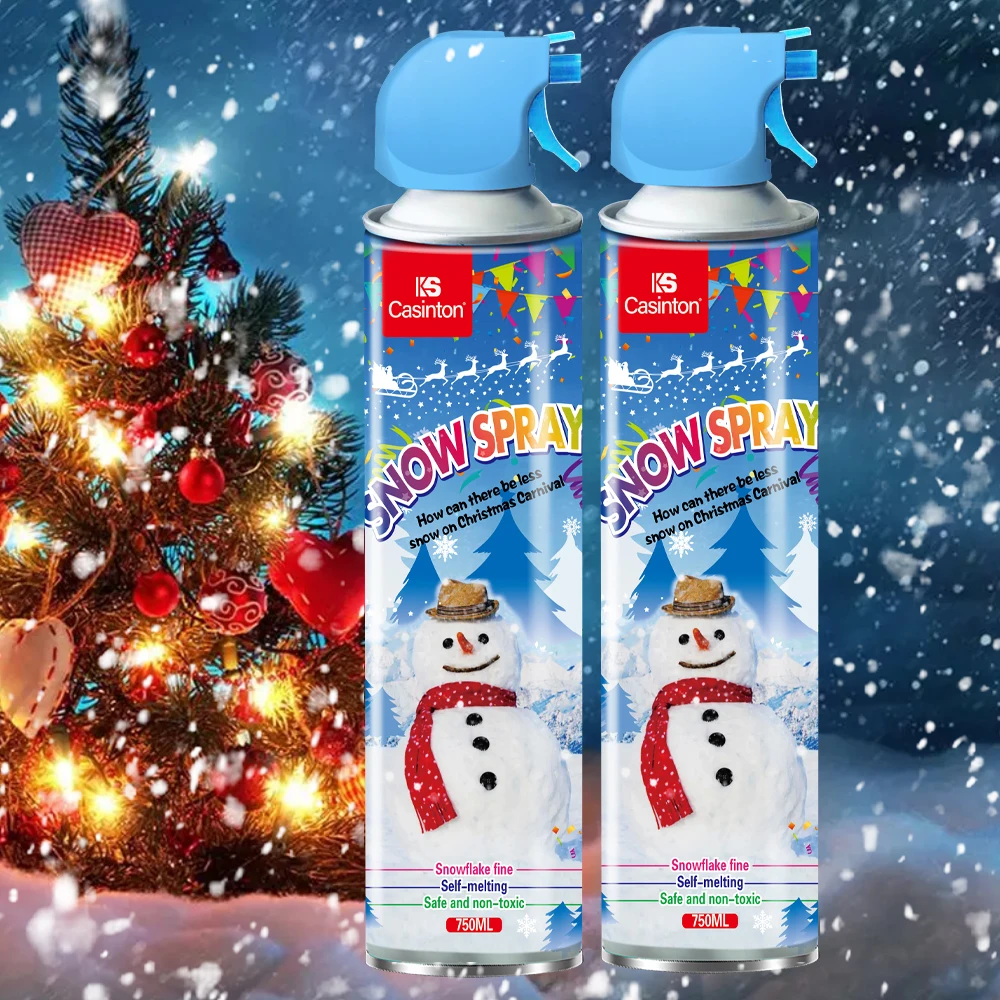 Artificial Snow Spray Party Foam Snow Spray Birthday Party Decoration ...