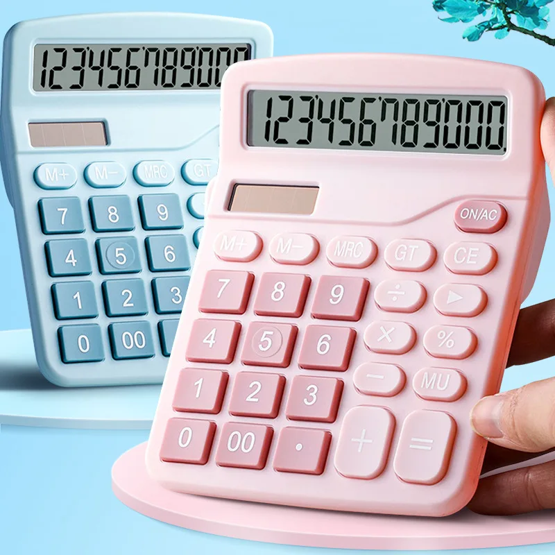 Cheap Dual Power Solar Calculator - 12 Digit General Purpose