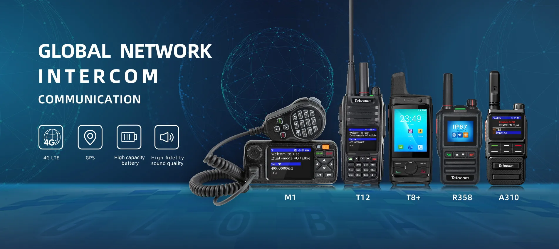 Realptt Poc Pttoc 4g Lte Sim Card Global Ptt Two Way Network Outdoor ...